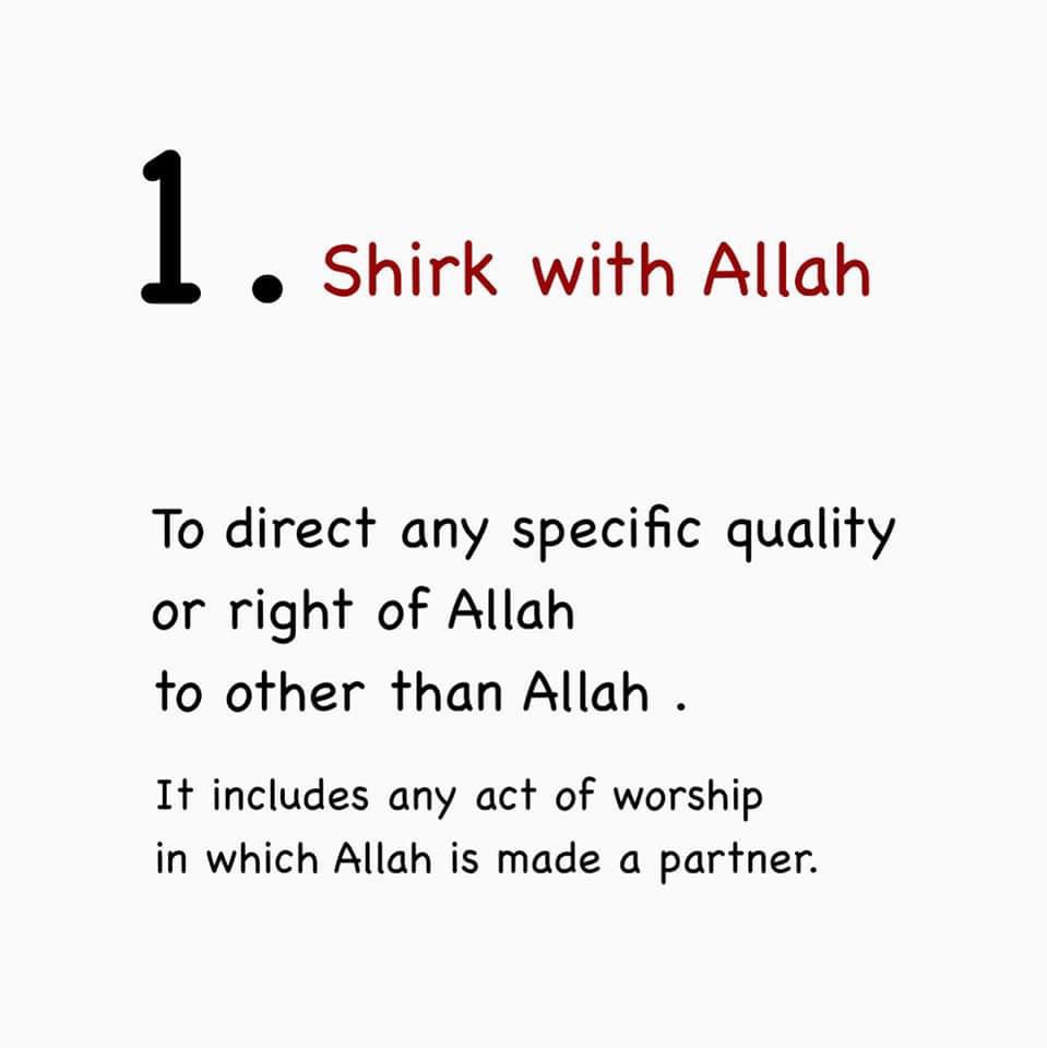 7 destructive major sins with other types of sins. 📌 1/5 - Thread from ...