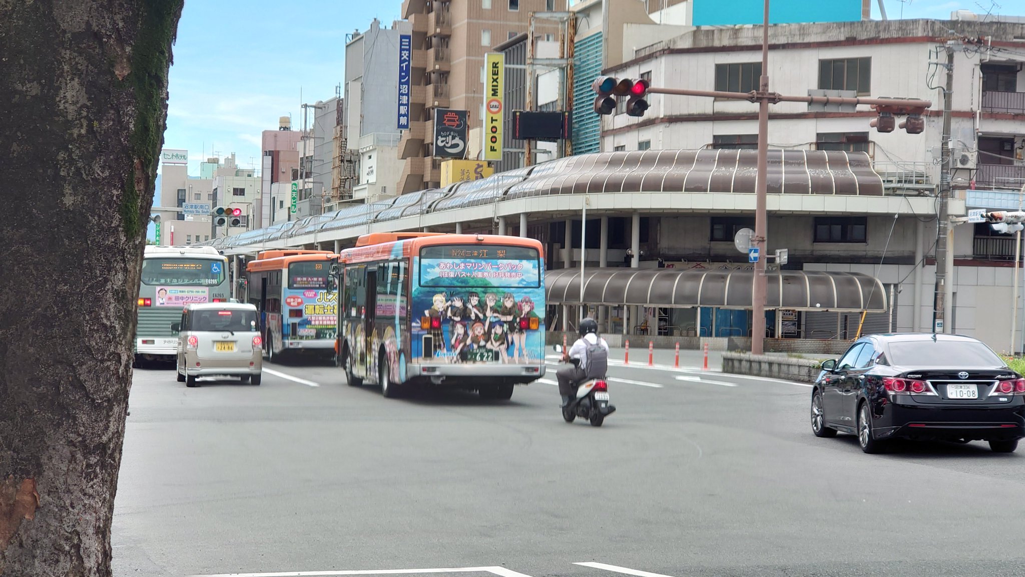 ぬまあく@ｷﾀｰﾝ on Twitter: "Aqoursラッピングバスを撮りまくる。 https://t.co/lKAR5Rsork ...