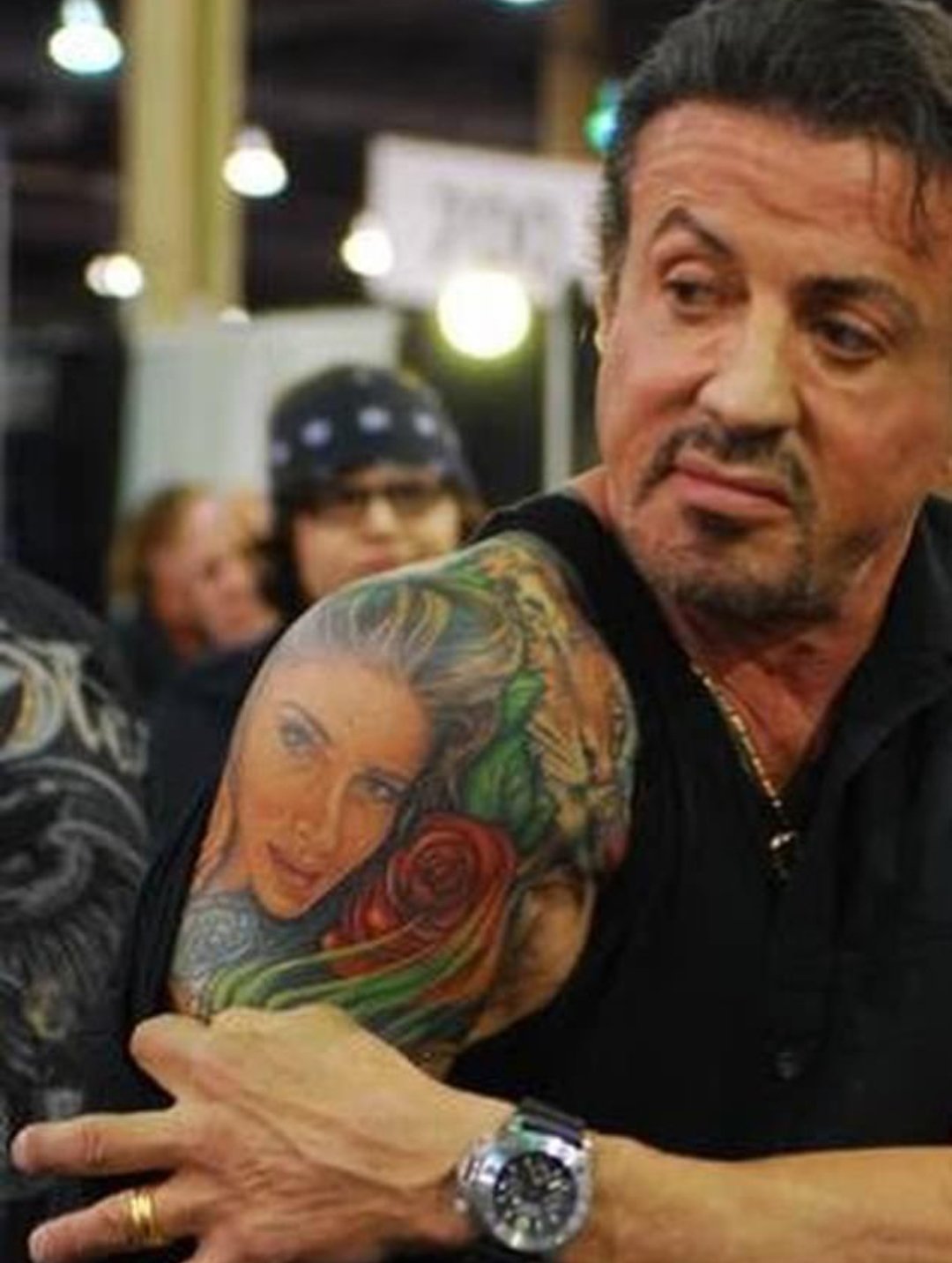 Sylvester Stallone Tattoos Had A Blast Doing This Cover Up For David