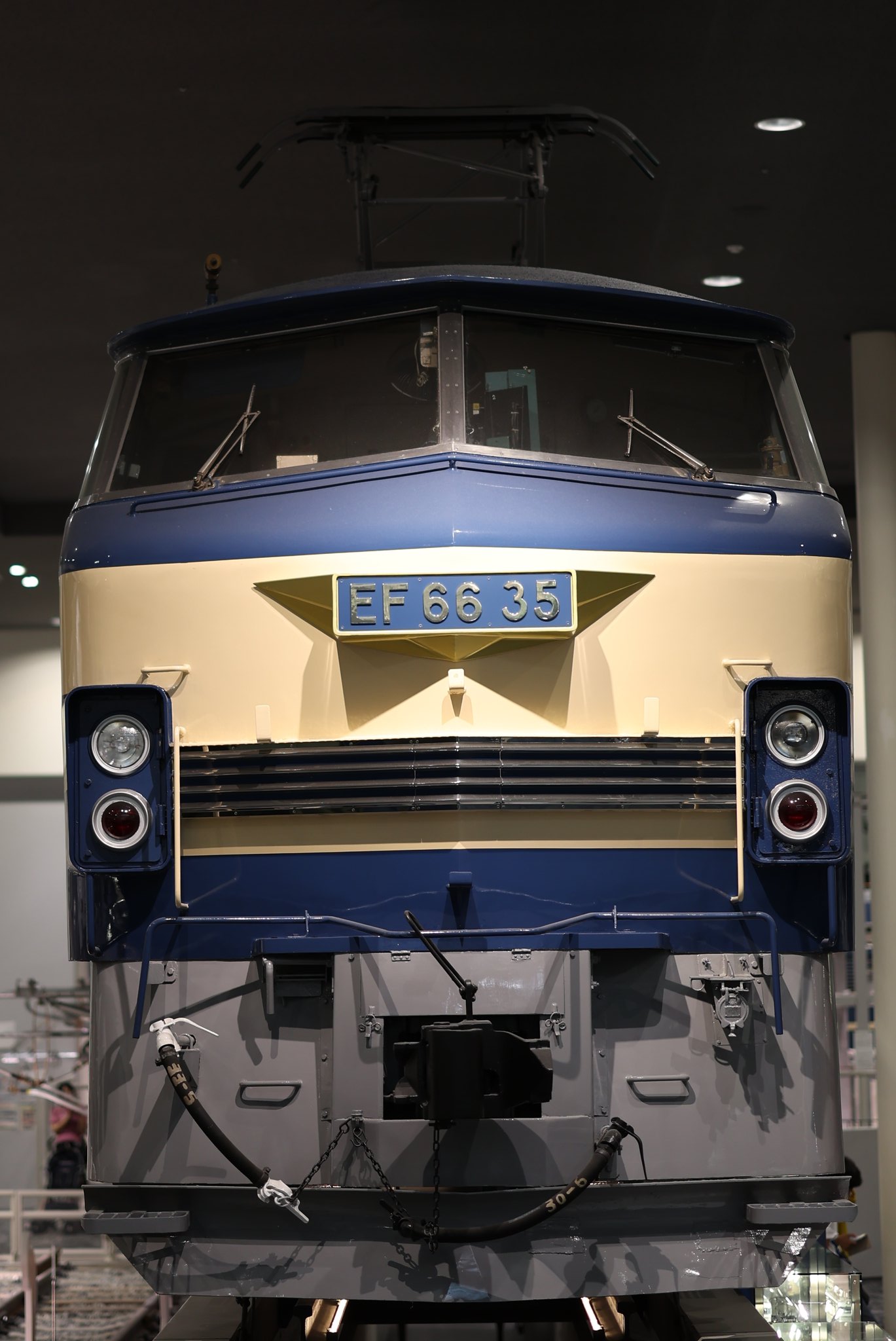 浜風 on Twitter: "京都鉄道博物館のEF66-35も撮影。 35号機は本当に27の台車なんですね。 27号機の台車を見たらまさかの36の形見でしたね… https://t.co ...