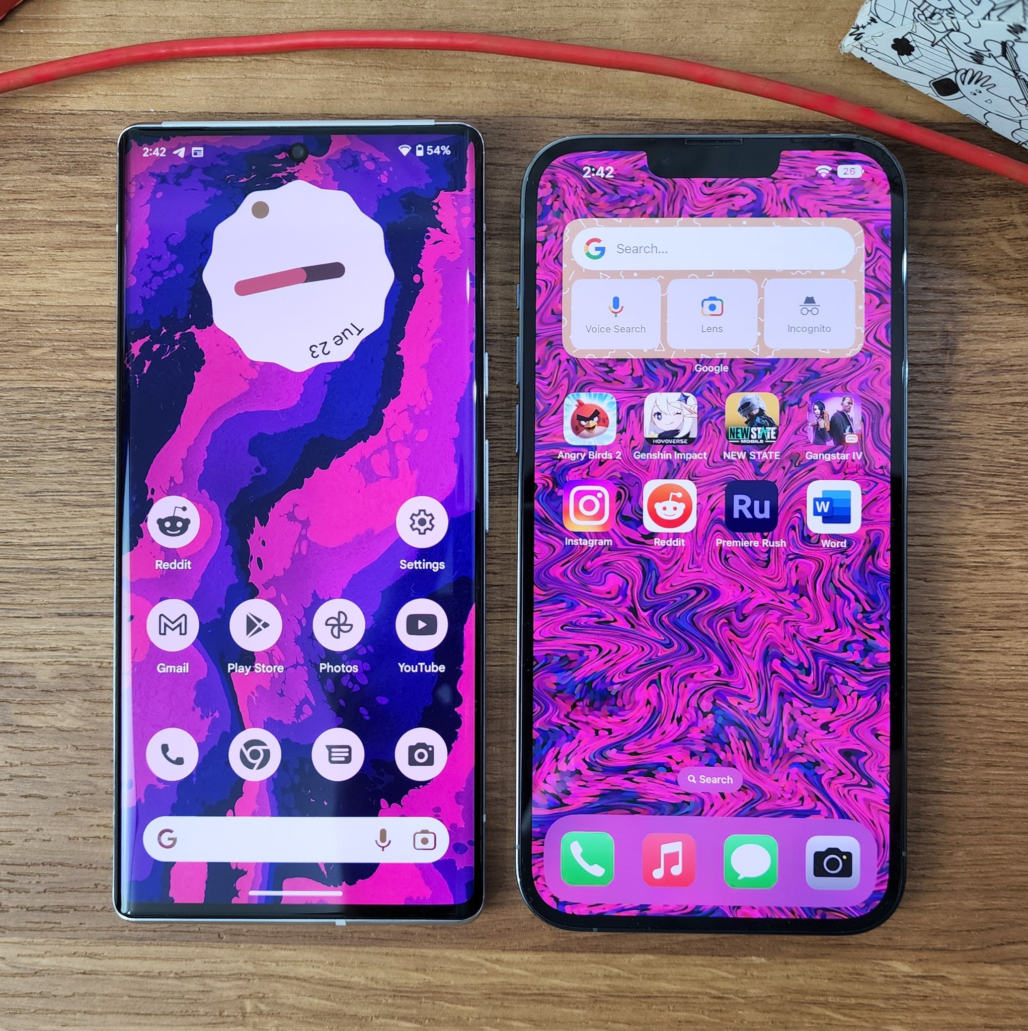 TechDroider on Twitter: "Google Android 13 vs Apple iOS 16 - Widgets https://t.co/2EbFbaj2va ...