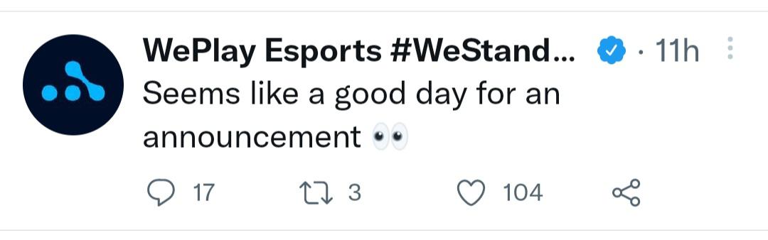 Reddit Dota 2 On Twitter Can We Assume That Weplayesports Will Involve With Ti11