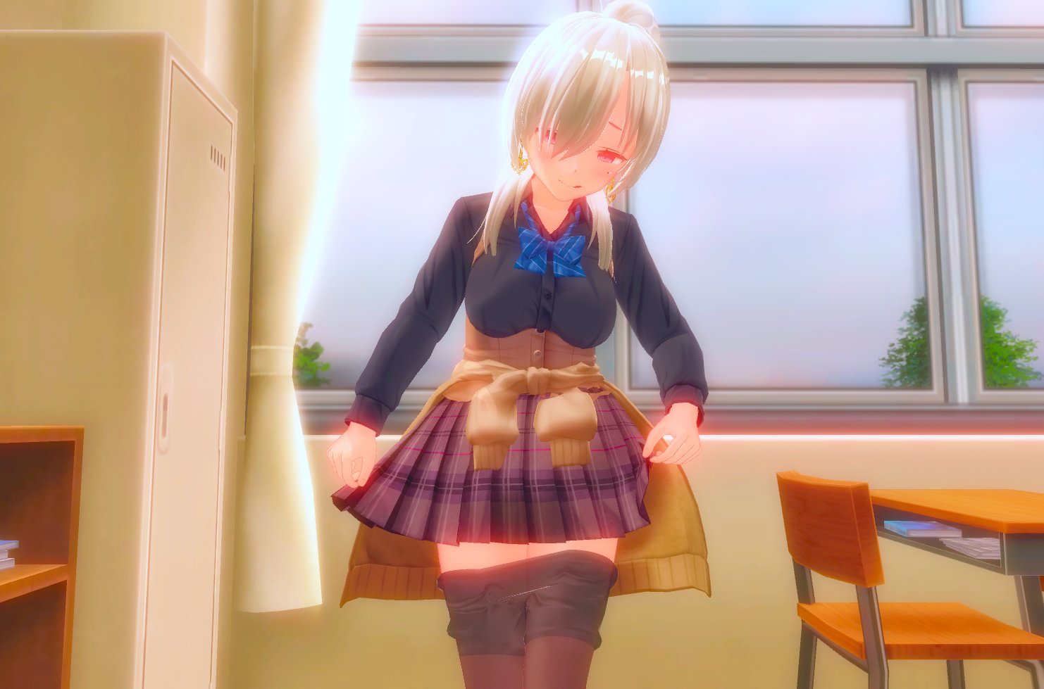 ゆっけ@COM3D2 on Twitter: "健全なヒロインのいたずら 半脱ぎ～♪ #COM3D2 #カスタムオーダーメイド3D https://t.co/s5w7qezPqY" / Twitter