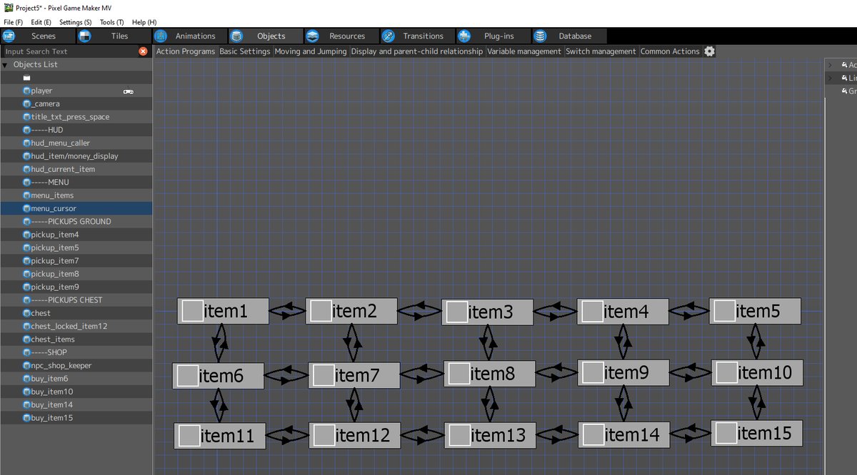 Pixel Game Maker MV on Twitter: "Ok, now to start a series on the #PixelGameMakerMV Inventory ...