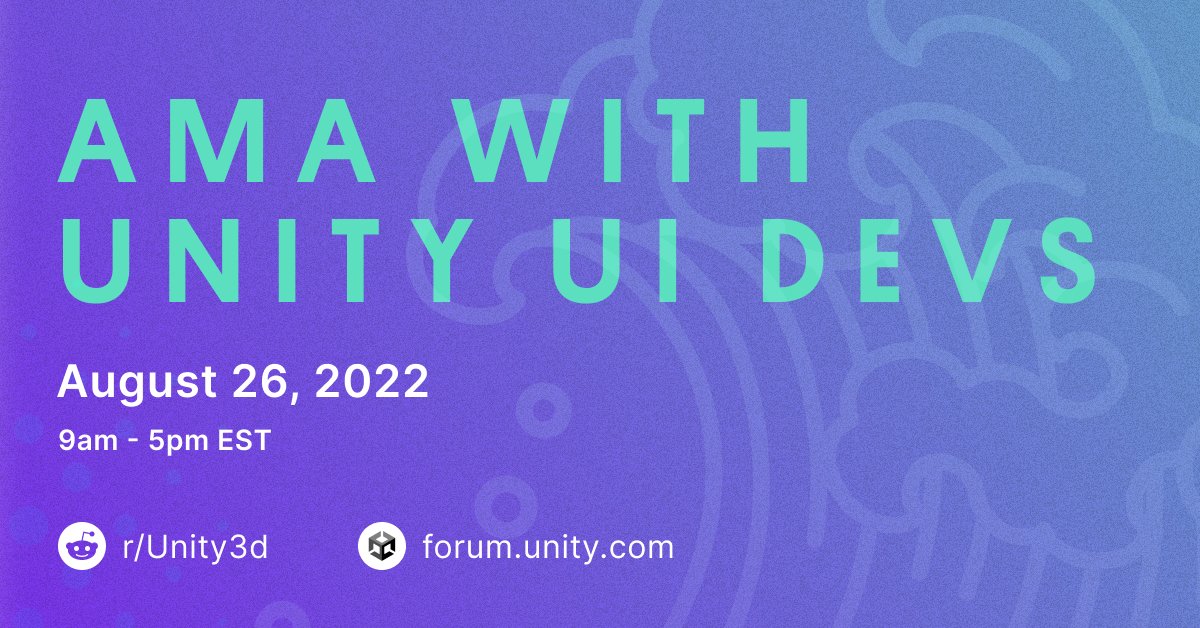 Unity for Games on Twitter: "💡 Want expert insights on UI in Unity? Mark your 📆: This Friday ...