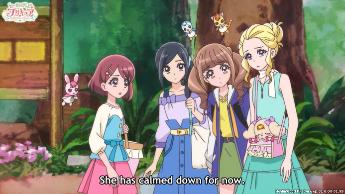 PreCure screenshots on Twitter: "Healin'Good PreCure ep.31 @ 08:31.95 "She has calmed down for ...