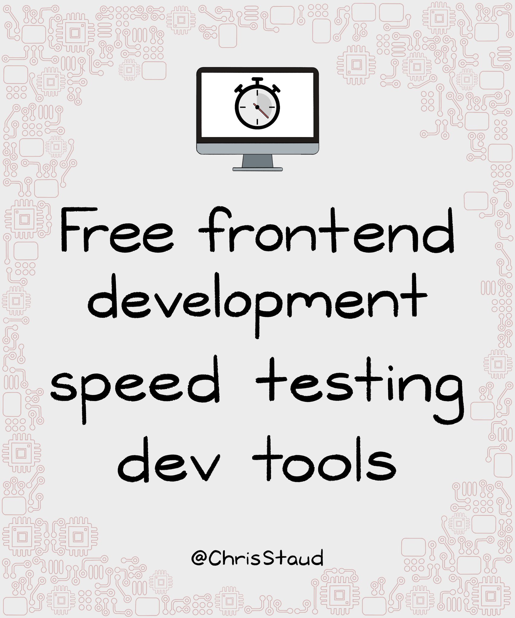 Chris Staudinger On Twitter π Free Frontend Development Page Speed Testing Dev Tools π§΅π