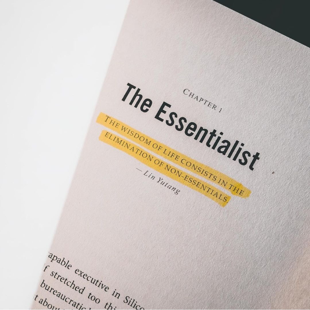 5 Self-Care quotes from the book "Essentialism" that'll make you ...