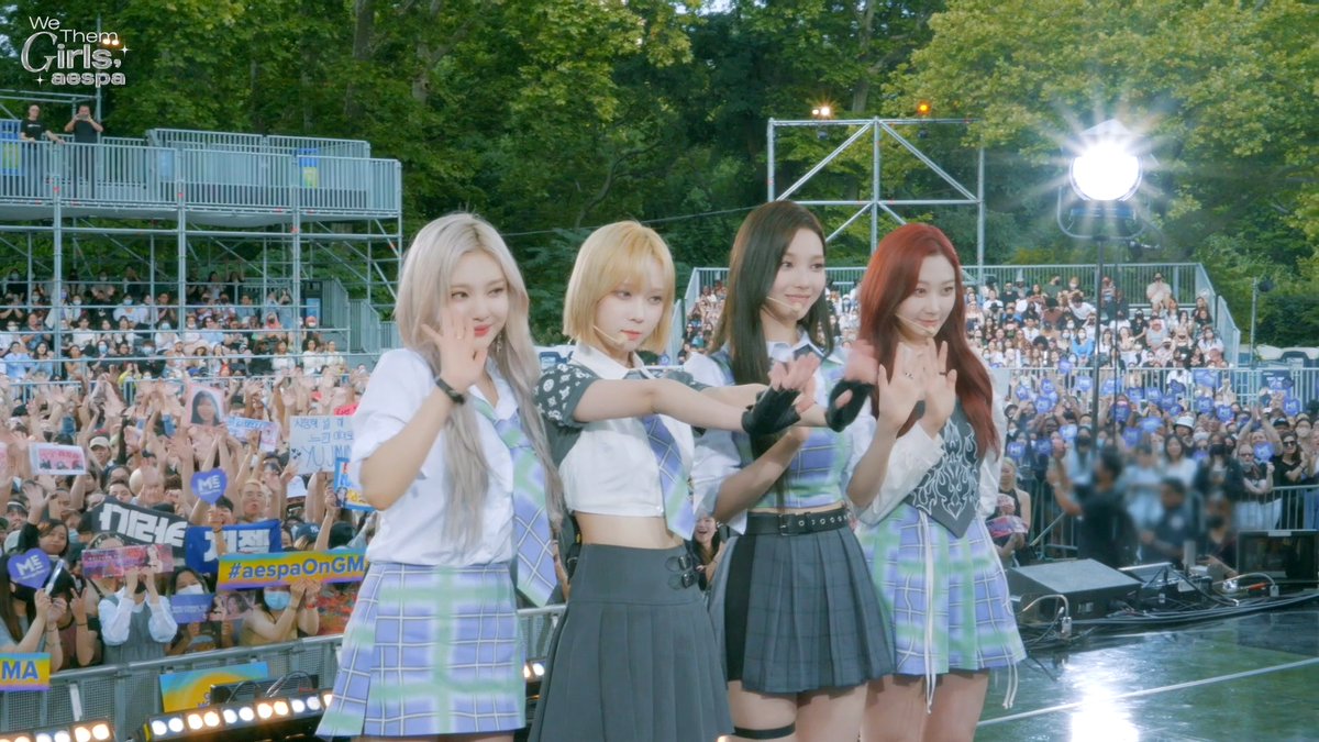 aespa on Twitter: "aespa at GMA Summer Concert Series☀️ | We Them Girls, aespa Take #03 https ...