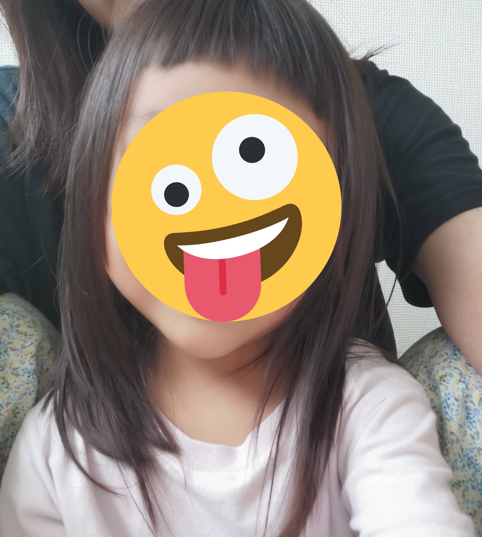 穂先めんま🍜7y♂＆3y♀ on Twitter: "自宅隔離中ほんと色々あった。1番びっくりしたのは自分で前髪を切って娘がクレラップちゃんになってたこと。2番目は娘の寝起きの顔がストレスで ...