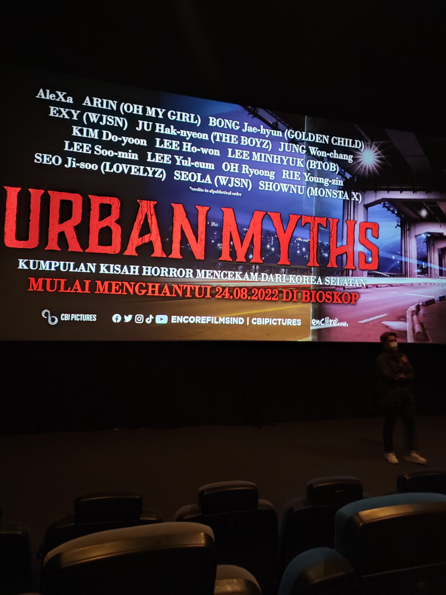 Habis Nonton Film on Twitter: "Malem rabu menghoror bareng para idol koreya. Asli. Ini nobar ...
