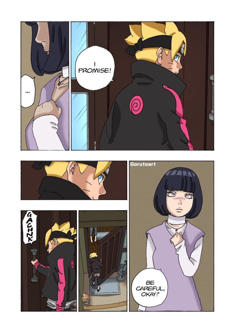 Goruto Art 🎨🇸🇳 on Twitter: "Boruto Chapter 72 Coloring Boruto and Hinata [ I promise ] #BORUTO ...