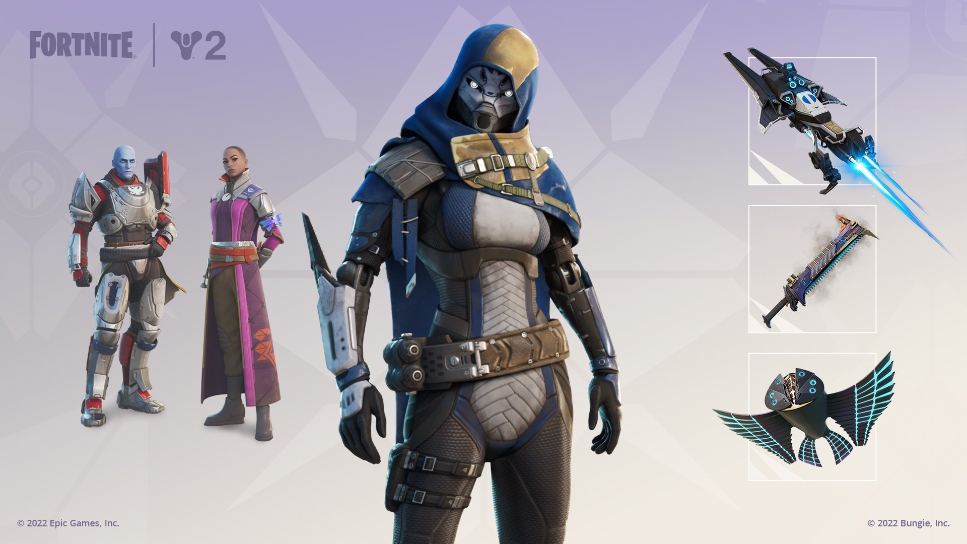 Gren 🍑Blaidd my beloved🍑 on Twitter: "RT @HYPEX: Full Fortnite x Destiny 2 Cosmetics! https://t ...