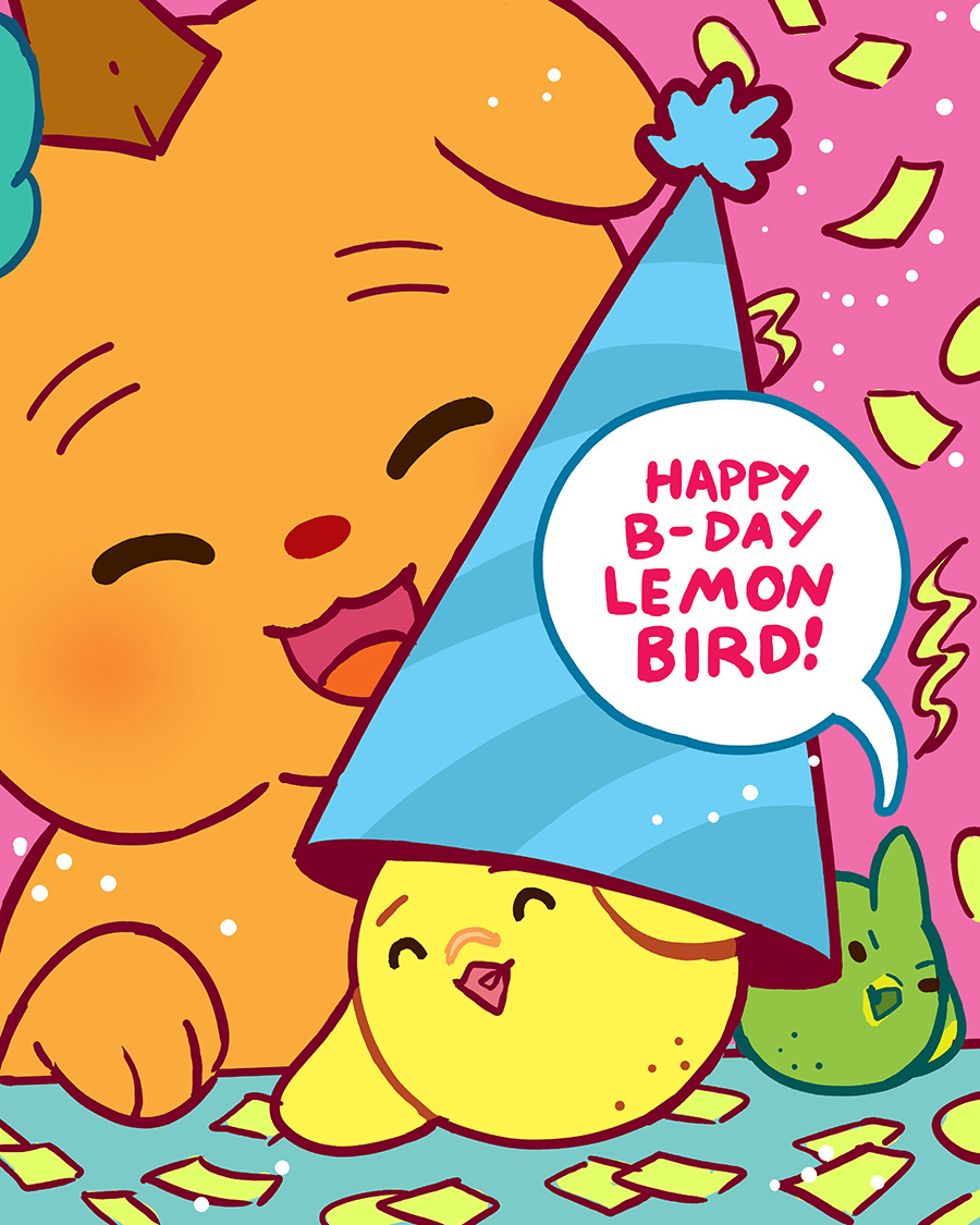 「🎁Happy Book Birthday to my Lemon Bird! I hope everyone love」Paulina ...
