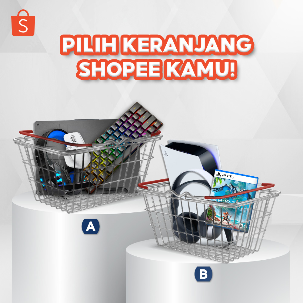 Shopee Indonesia on Twitter: "Sobat Shopee! Yuk, pilih keranjang Shopee kamu sekarang! Kira-kira ...