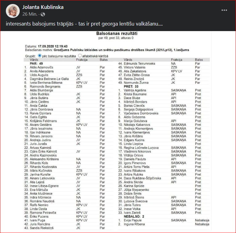 🇱🇻 Iveta Buiķe 🇺🇦 on Twitter: "FB atgādināja ne tik seno pagātni, kad APAR kopā ar Saskaņu ...