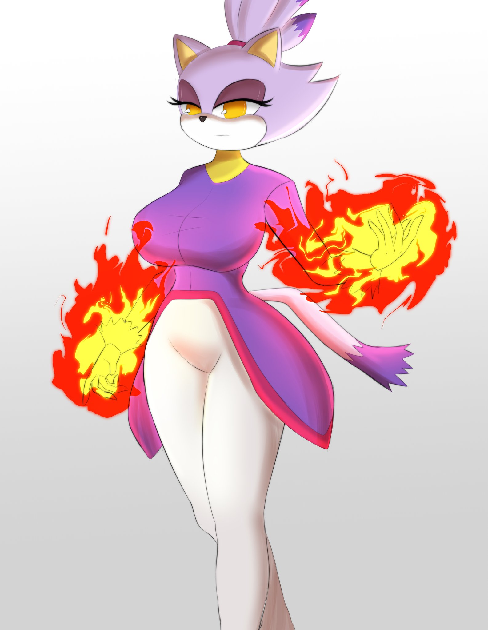 Johnny 🔥 on Twitter: "Blaze the Cat 🐱🔥 https://t.co/ouTk4DG3Ry" / Twitter