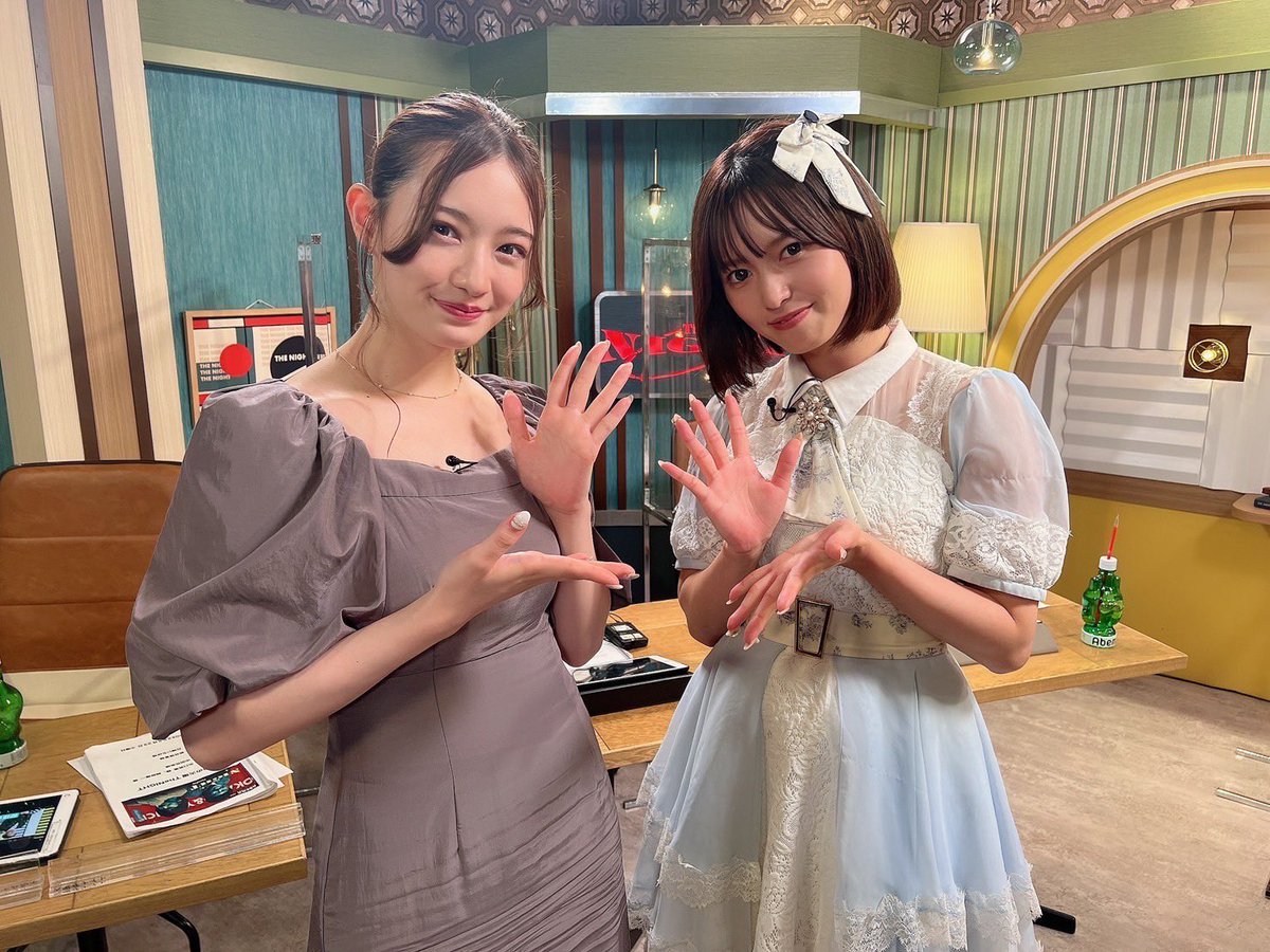 elsy (公式) on Twitter: "／ 📺AbemaTV 矢口真里の火曜The NIGHT🌝 \ ご視聴ありがとうございました 赤色顔面担当 #新井椎夏 ️ 育乳アイドルとして出演🐄 ...