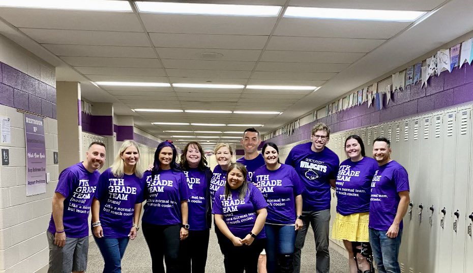 Kim DeVries on Twitter: "The 7th grade team: like a normal team, but much cooler! Excited for ...