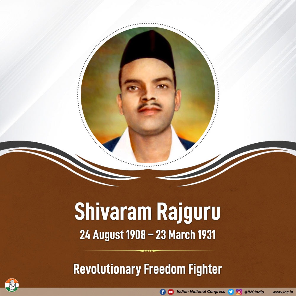 Shivaram Rajguru Freedom Fighter