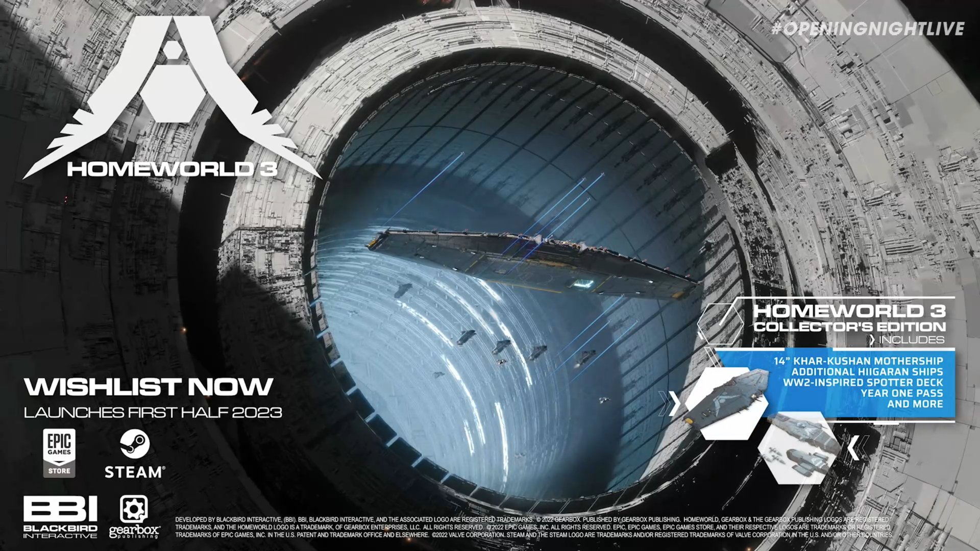 Wario64 on Twitter: "Homeworld 3 will launch first half 2023 https://t.co/bWVGqRg4ca" / Twitter