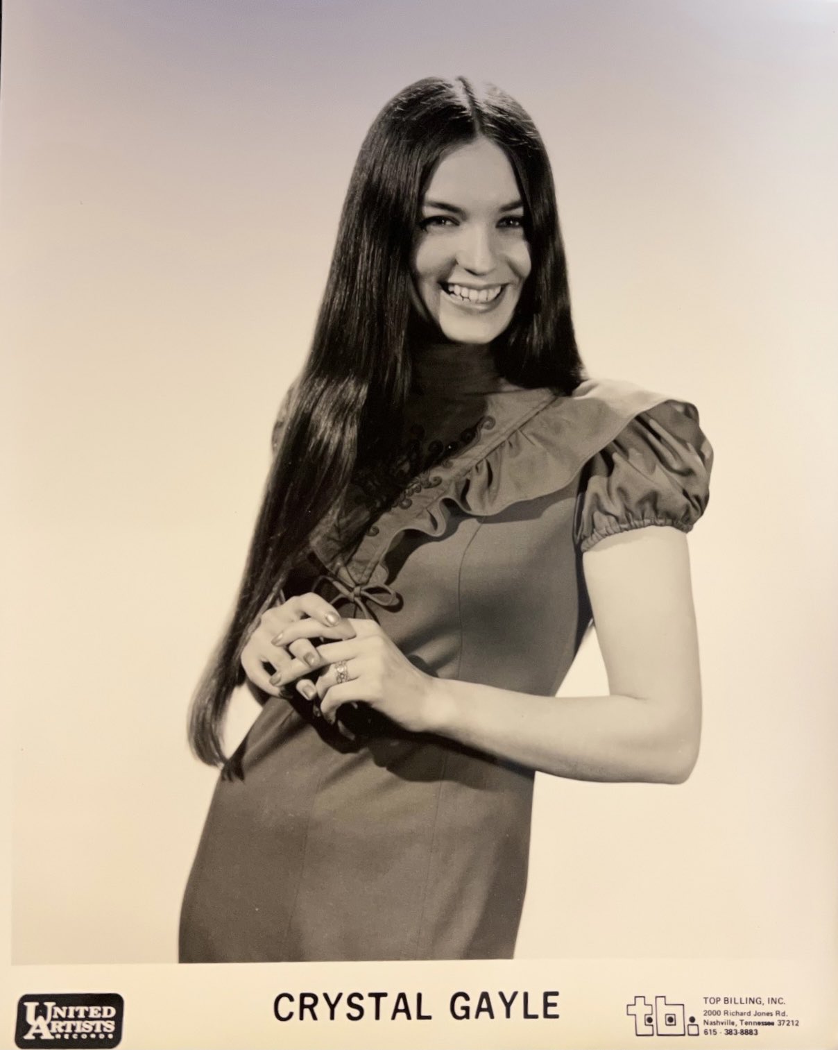 Crystal Gayle 2024 Hair