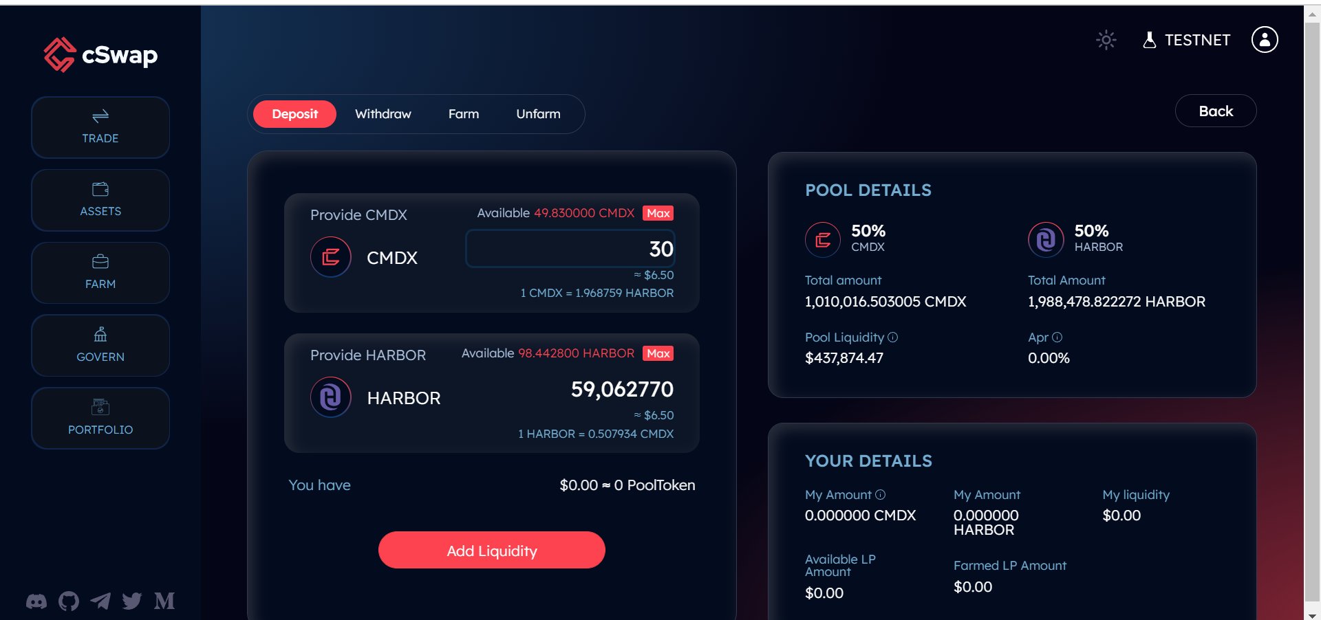 WOLF.eth on Twitter: "4⃣Farm sekmesinden elimizdeki 2 coin'i likidite olarak ekliyoruz. https ...