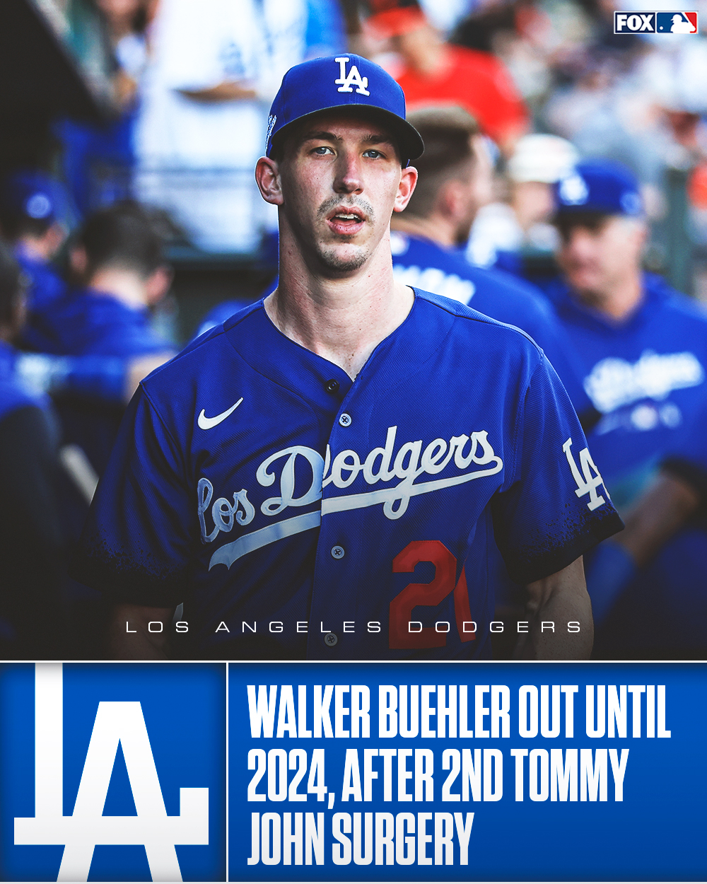 FOX Sports: MLB on Twitter: "Buehler underwent his 2nd Tommy John surgery earlier today, per his ...