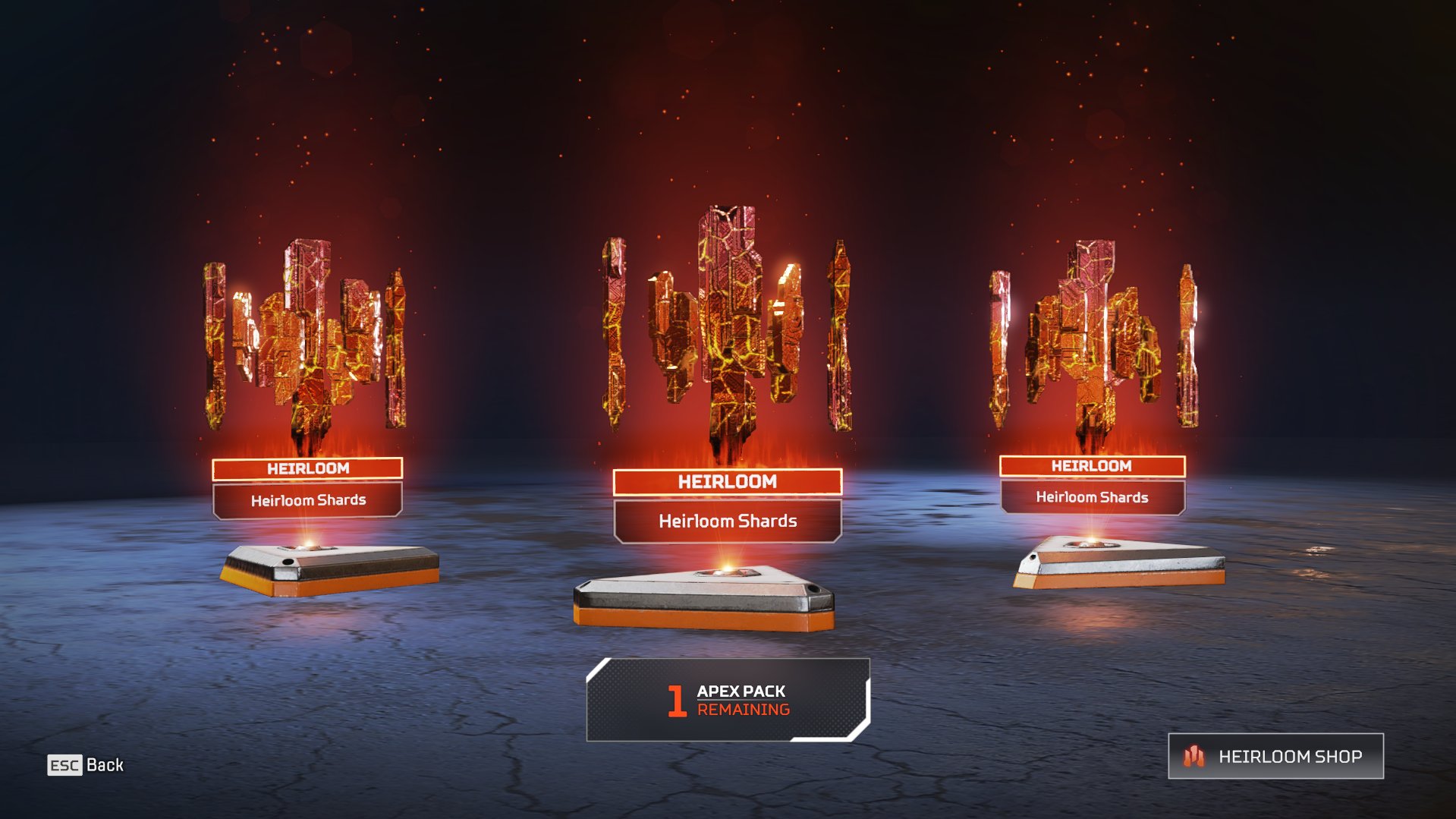 Trey on Twitter: "I FINALLY GOT HEIRLOOM SHARDS IN APEX AND MY FRIEND CLIPPED MY REACTION HOLY ...