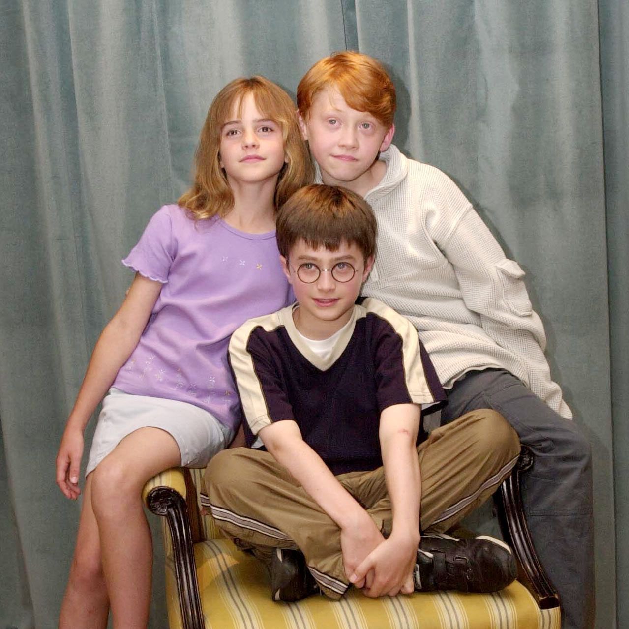 Daniel Radcliffe Emma Watson Rupert Grint Criancas