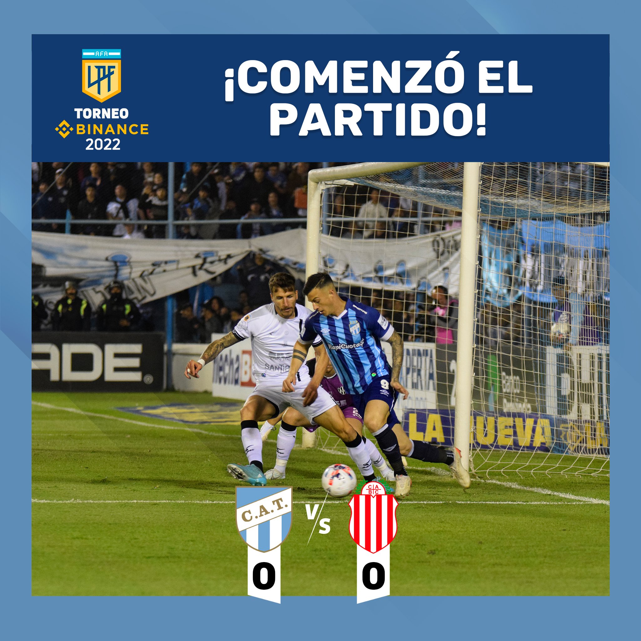 Atlético Tucumán On Twitter Torneobinance ⏱️ ¡ya Se Juega En El
