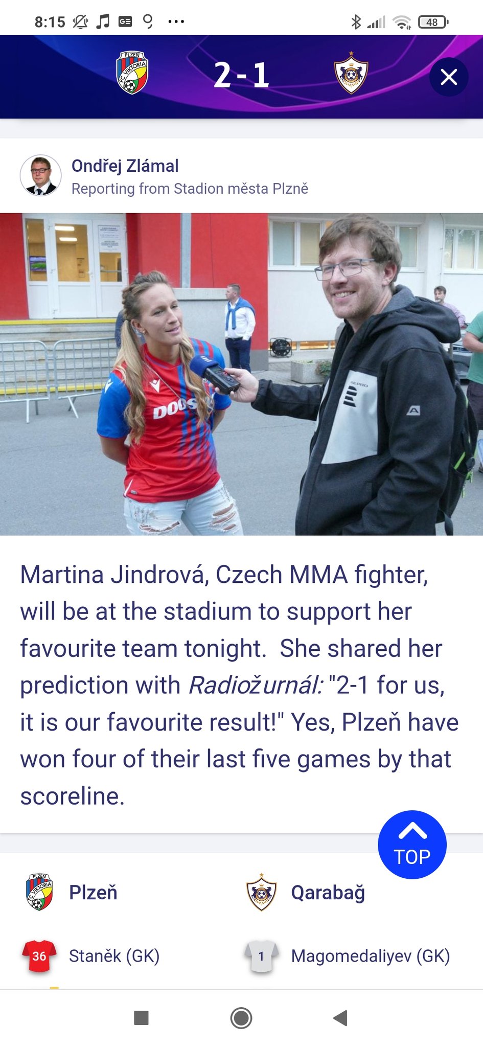 Ondřej Zlámal on Twitter: "Kolik to bude? 2:1. @RadiozurnalS https://t.co/v0hCvfMQUi" / Twitter