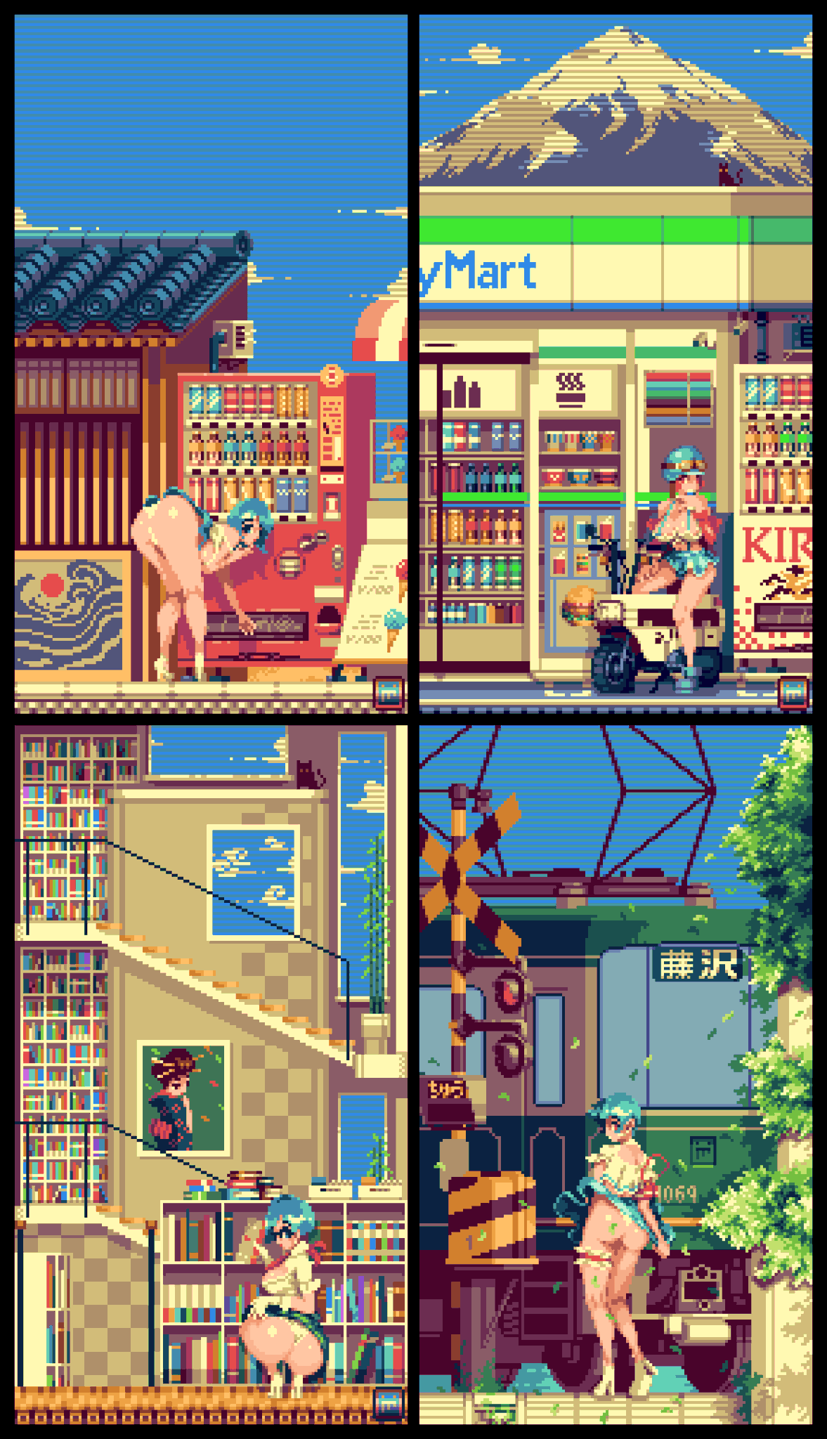 mykar |commissions open| on Twitter: "Pixel art commission details: https://t.co/PFsyI6cWJb ...