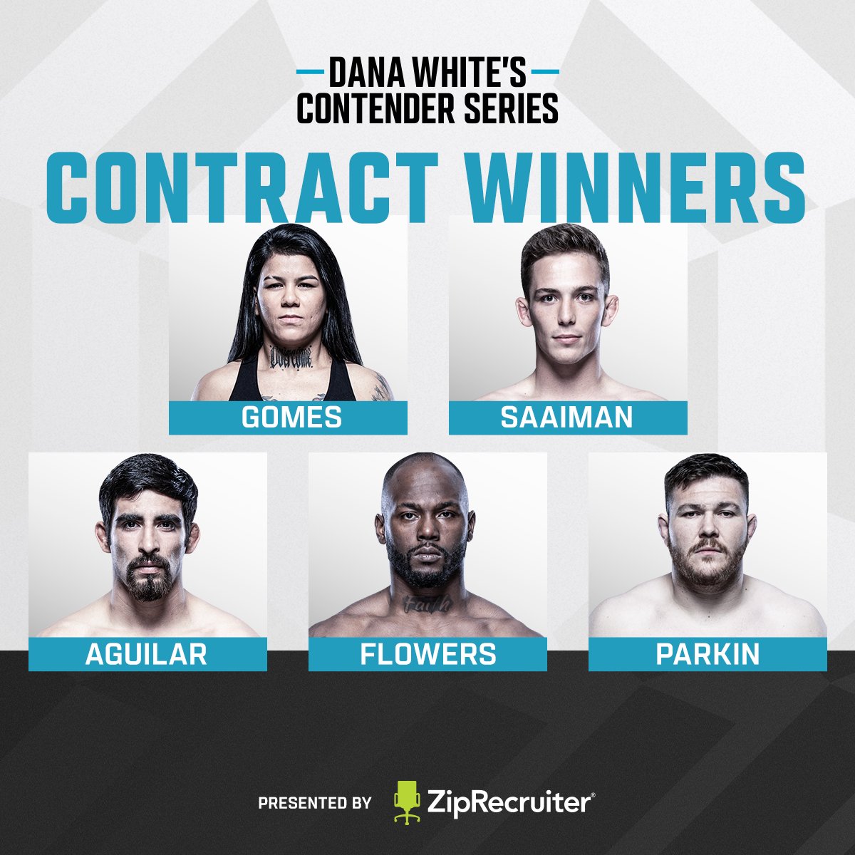 For the second straight week, all five winners are headed home with a ...