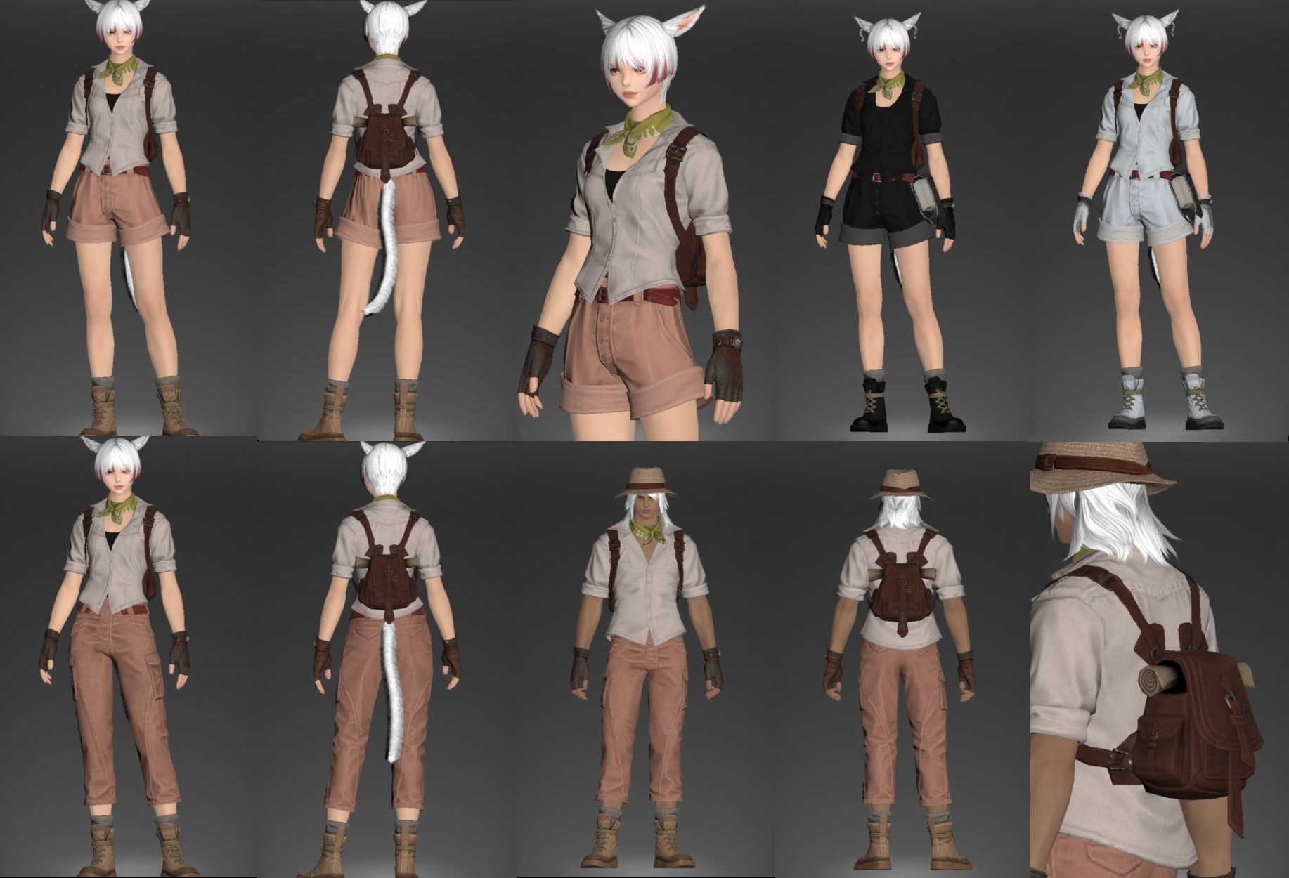 馬鳥速報@FF14 on Twitter: "【FF14】6.2オシャレ着「アイルエクスプローラー」装備は汎用性が高くリュック付きでしかも可愛いと話題に！ https://t.co ...