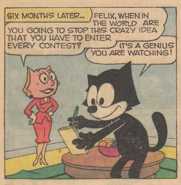 D🌑cfuture On Twitter Felix The Cats Girlfriend In This Comic Looks Like Somebody Wished On A