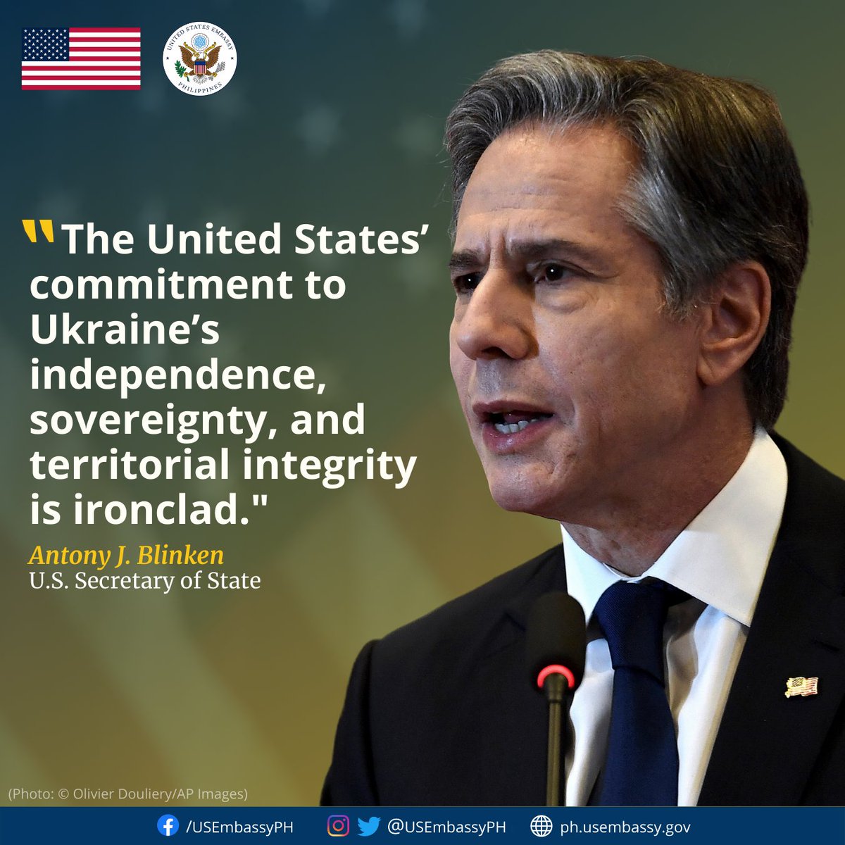 U S Embassy In The Philippines On Twitter As Ukraine Observes Its
