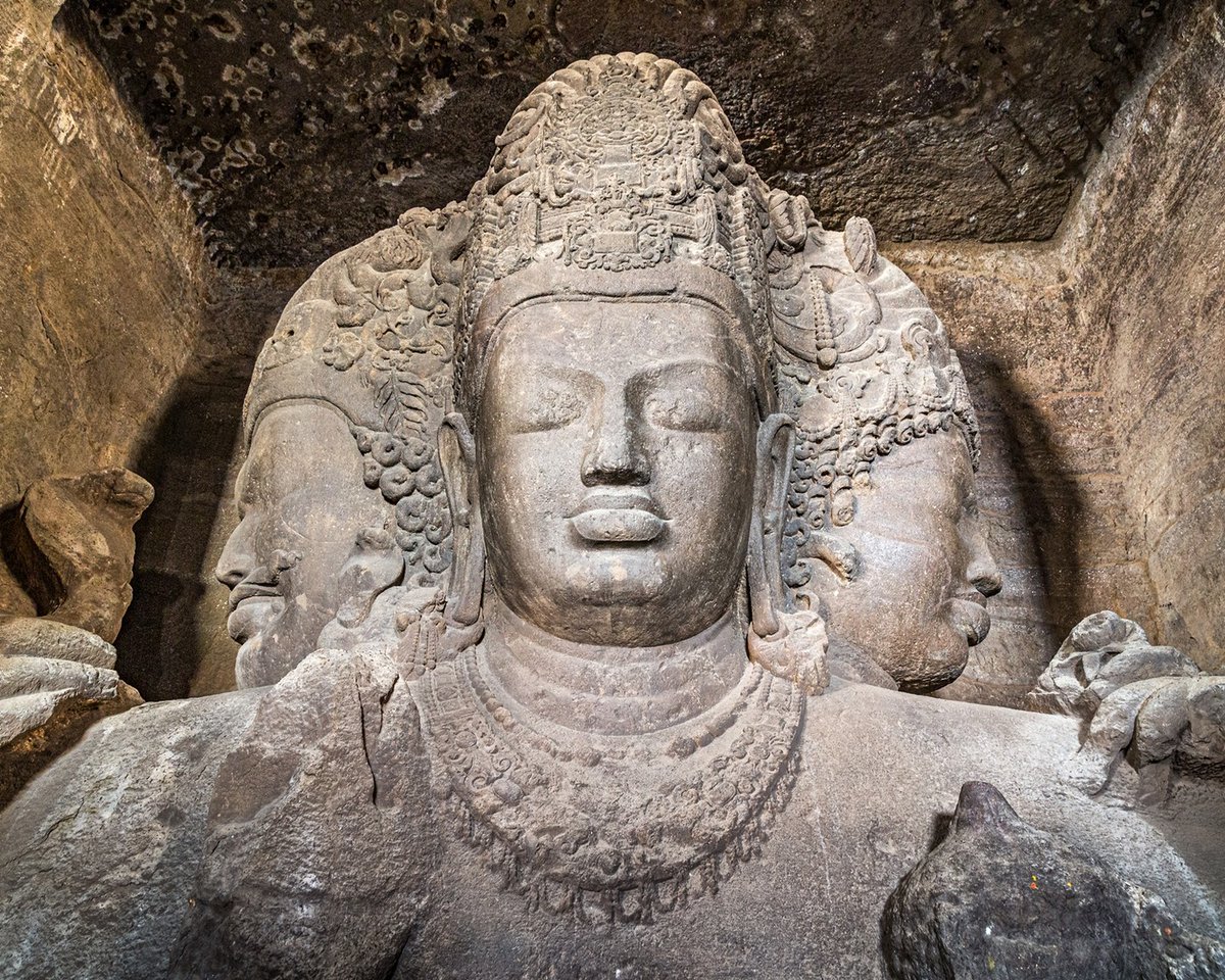 ELEPHANTA CAVE THREAD -Declared a UNESCO World Heritage Site in 1986 ...