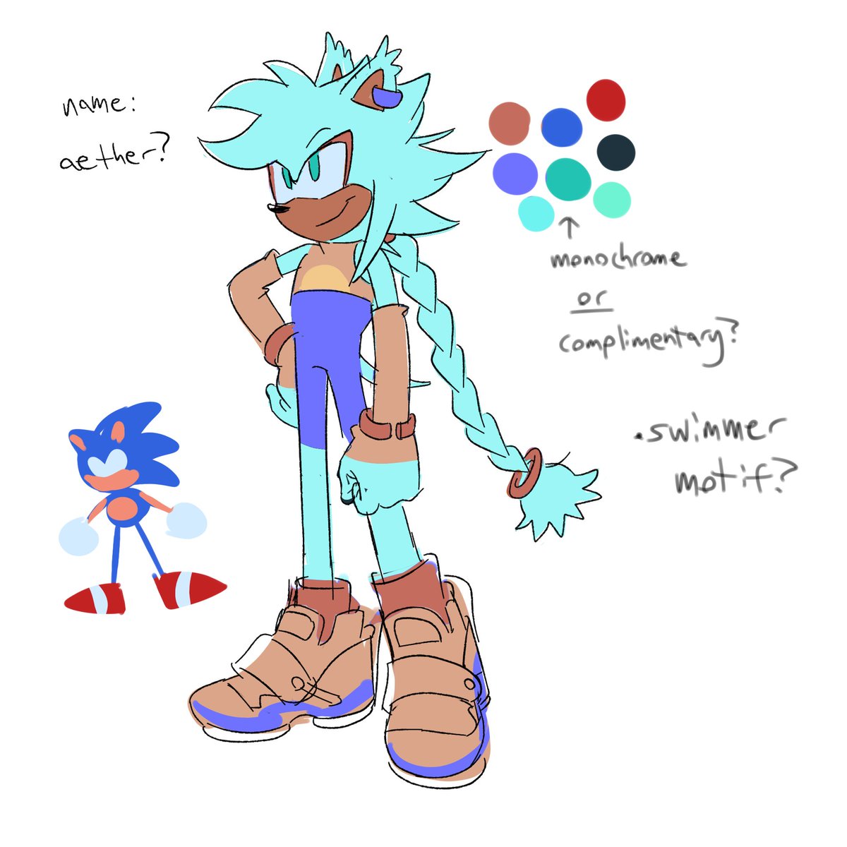 「comic that i'm brainstorming rn but may not finish, im somew」Aaron ...