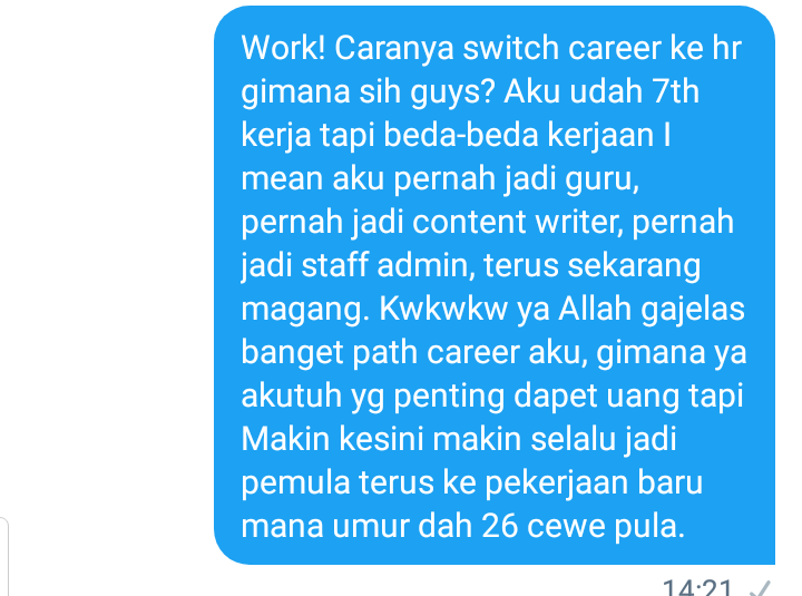 BACA RULES DI (bit.ly/worksfess) on Twitter: "Work! Need advice yaaa maaciiih bestiee 😆🙏 https ...