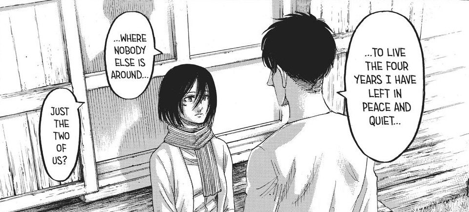 Leo ♡s 🍂🕊eren And Yuki Kaji Eruri Canon On Twitter Rt Eremikarchive Eren And Mikasa Quite