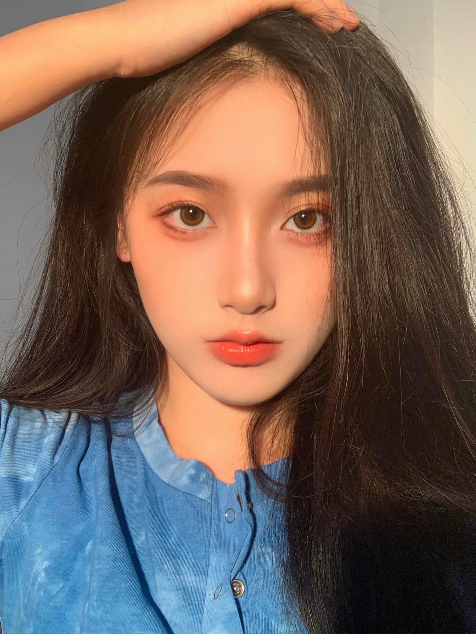 Ulzzang Girl Makeup Korean Straight Brow Trend Ulzzang Tutorial