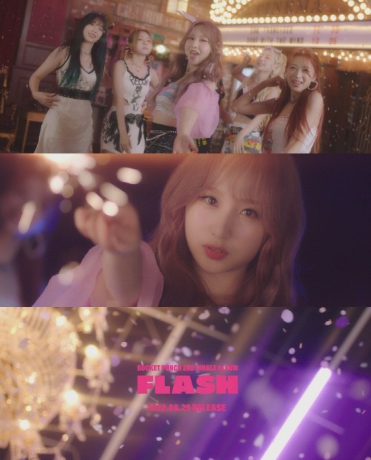 HANTEO NEWS 한터뉴스 on Twitter: "#로켓펀치, '#FLASH' 무드 샘플러 공개...사랑스러운 여신들의 컴백 #RocketPunch ...