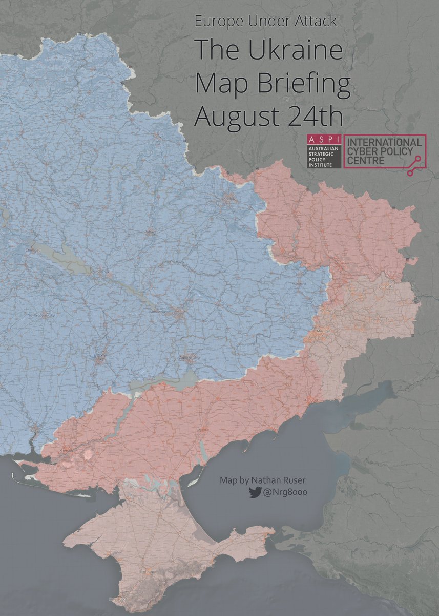 Ukraine War - Frontlines on a map since HIMARS (edited) - Democratic ...