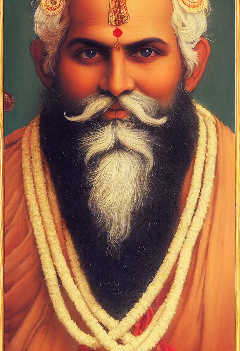 Portraits of a Vedic Hindu Arya King and Queen. Made by the new version ...