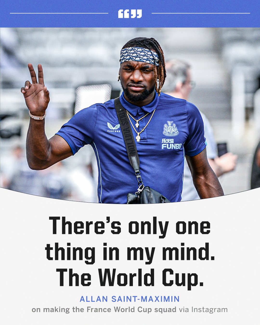 ESPN UK on Twitter: "Allan Saint-Maximin is dreaming of the World Cup 💭🇫🇷 https://t.co ...