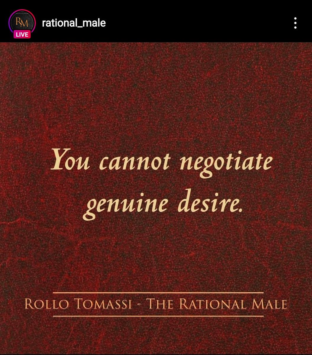 Rollo Tomassi on Twitter: "RT @K_OduorNoah: Agreed. Some tried but they didn't have the right ...