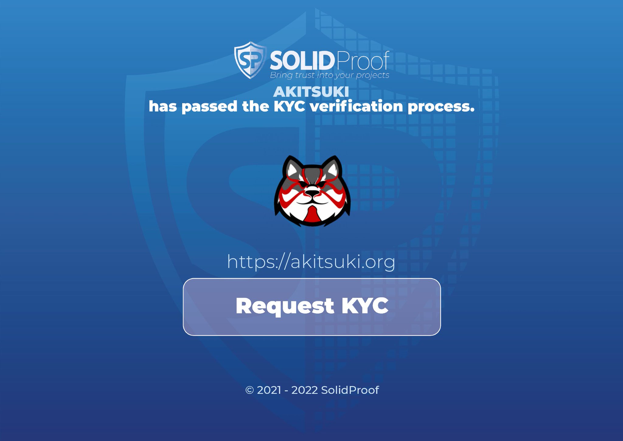 AKITSUKI ⛩ on Twitter: "Greetings my clan! We are happy to announce that we have passed the KYC ...