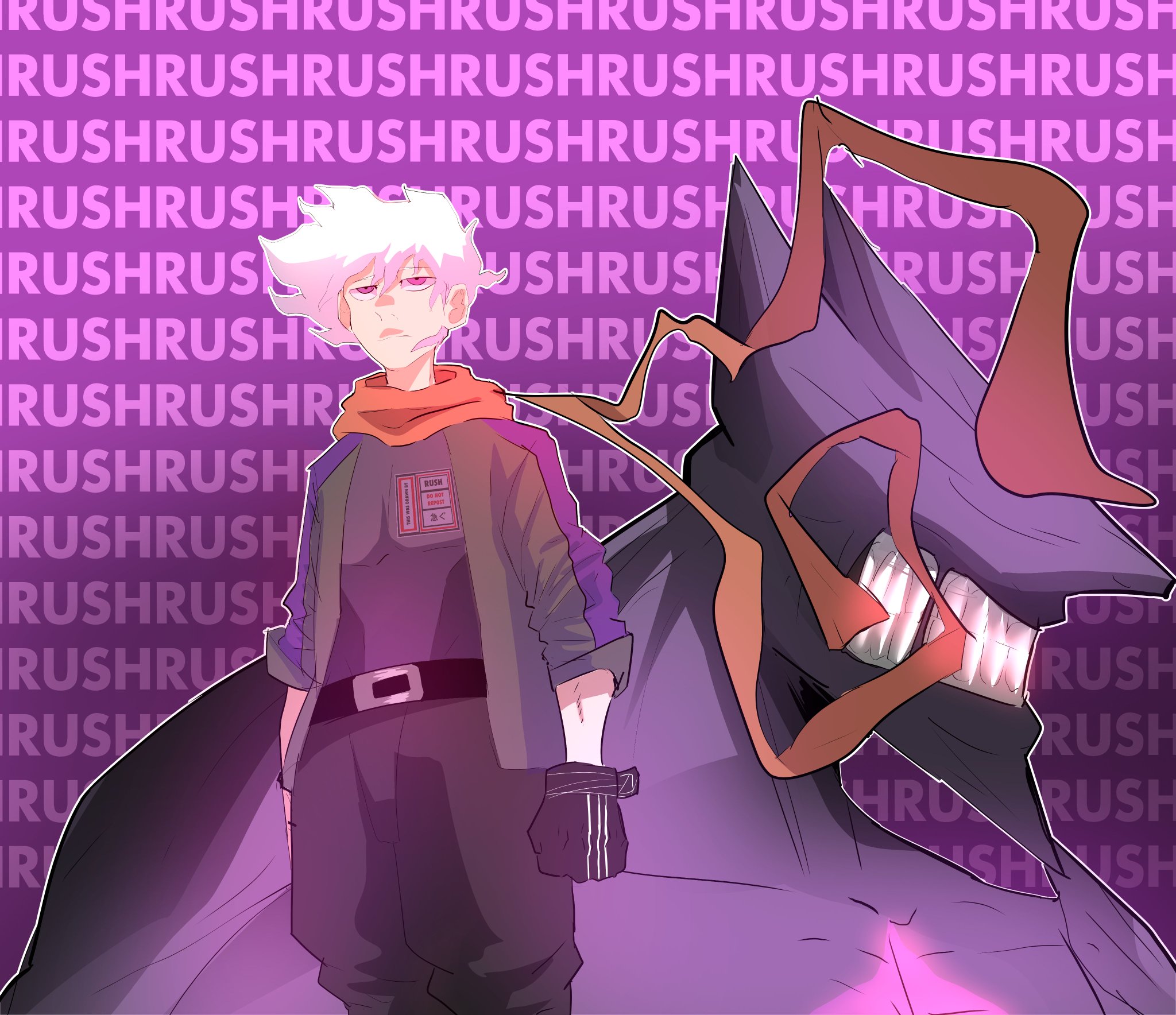 RUSH on Twitter: "Fanart of Evin from @ka1z0ku_ 's Geist: Shadow world https://t.co/7une0lhdOD ...