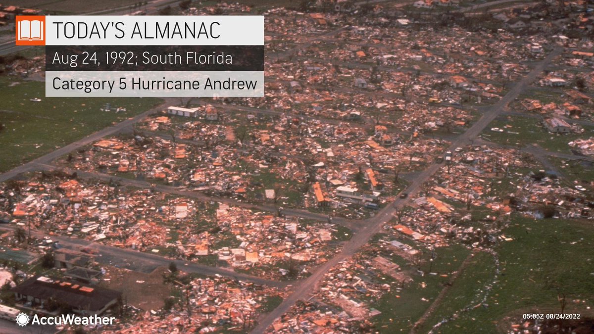 30 years ago Hurricane Andrew made landfall in South Florida. Not only ...